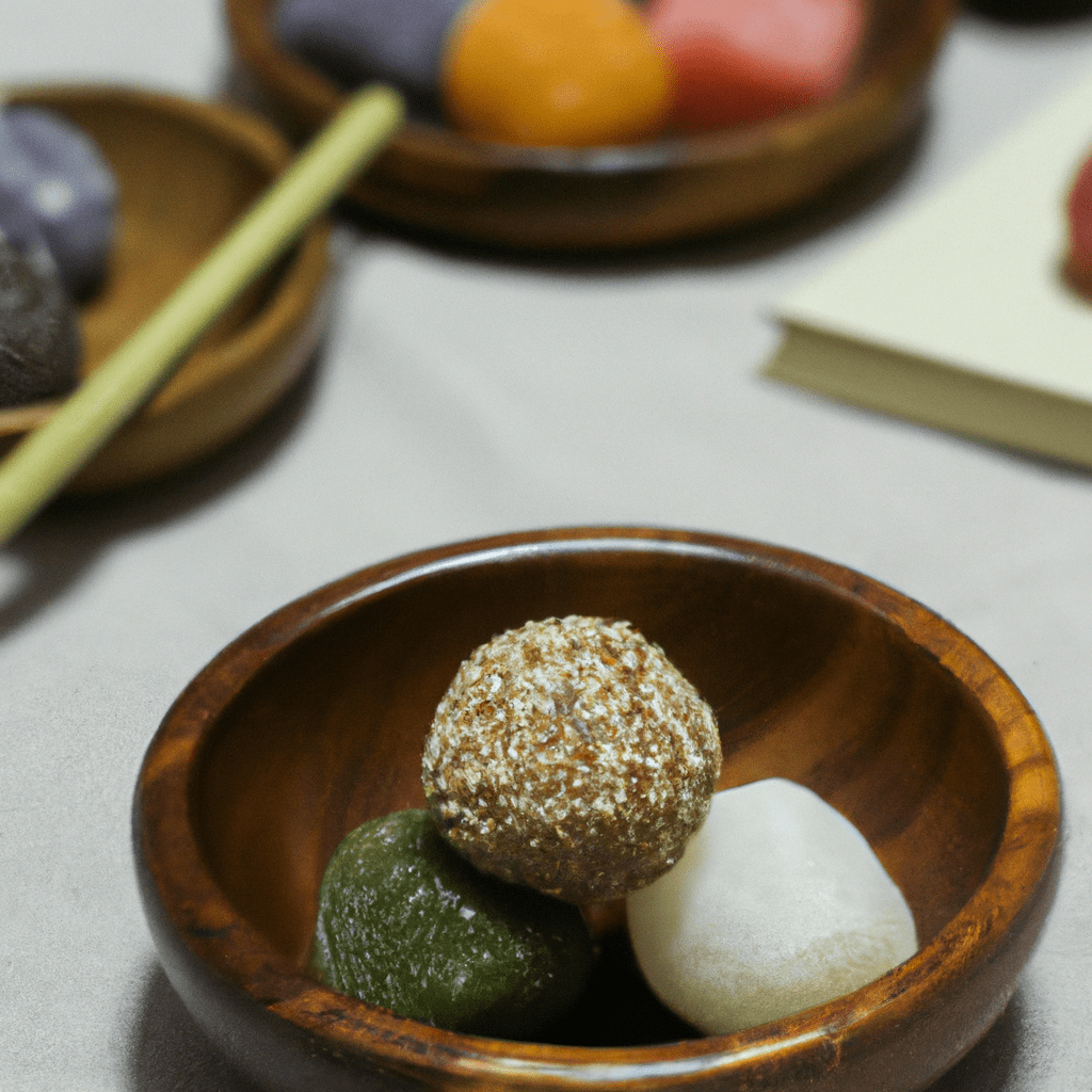 Gyeongdan (경단) – Sweet filled rice balls – RamenHeaven