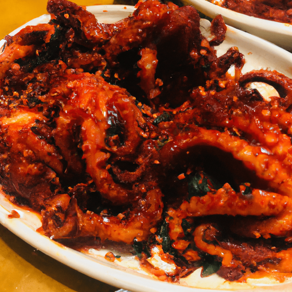 Nakji Bokkeum (낙지볶음) – Gebratener Oktopus – RamenHeaven