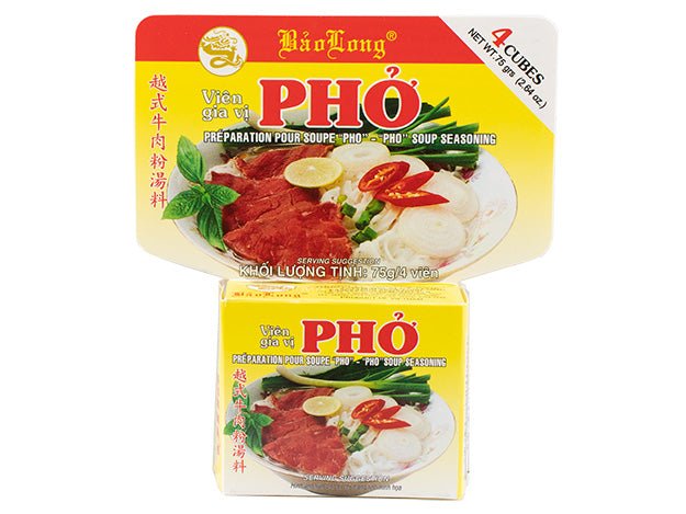 Bao Long Pho Bo bouillon cubes (beef) 75 g – RamenHeaven