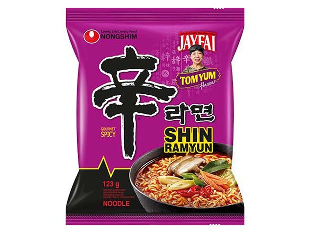 Nong Shim Instant Noodles Shin Ramyun Tom Yum Ramen 123g – RamenHeaven